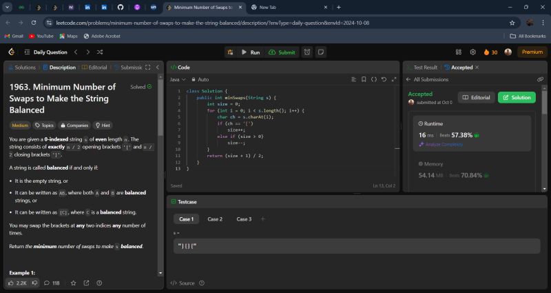 Manish Singh Bisht on LinkedIn: #day342 #leetcode #algorithm # ... Manish Singh Bisht on LinkedIn: #day342 #leetcode #algorithm # ...