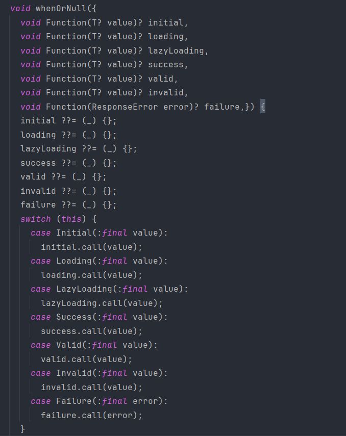 #flutter #dart #freezed #patternmatching #cleancode # ... #flutter #dart #freezed #patternmatching #cleancode # ...