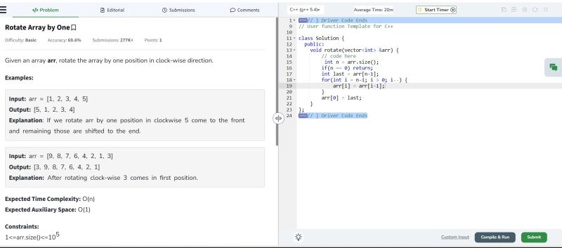 MUKUL KUMAR on LinkedIn: #120daysofcode #problemsolving #dsa #arrays # ... MUKUL KUMAR on LinkedIn: #120daysofcode #problemsolving #dsa #arrays # ...