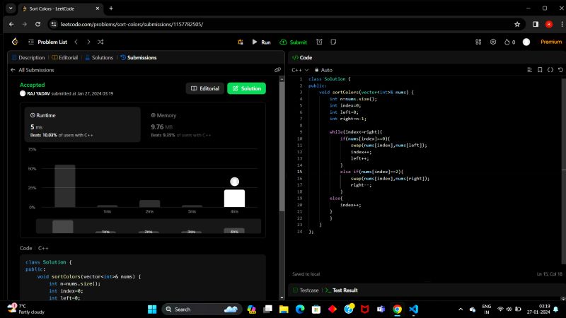 RAJ YADAV on LinkedIn: #100daysofcode #leetcodechallenge #leetcode RAJ YADAV on LinkedIn: #100daysofcode #leetcodechallenge #leetcode