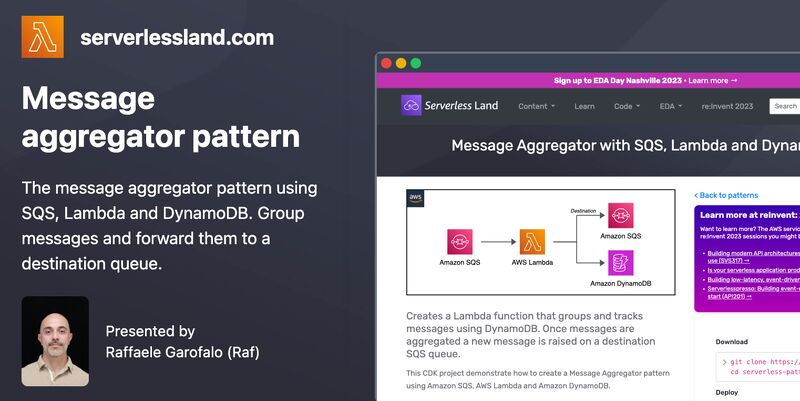 đ David Boyne on LinkedIn: Building messaging/event based architectures ... đ David Boyne on LinkedIn: Building messaging/event based architectures ...