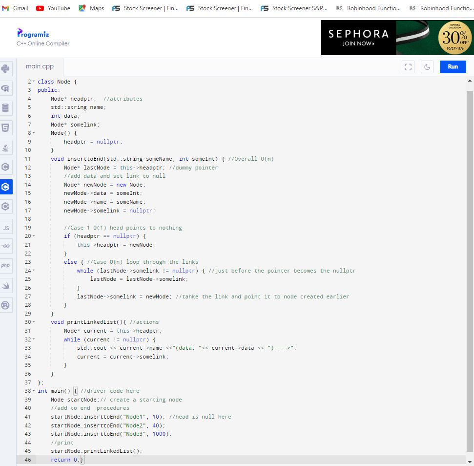 Chevean Richards on LinkedIn: #linkedlist #cplusplus #programming # ... Chevean Richards on LinkedIn: #linkedlist #cplusplus #programming # ...