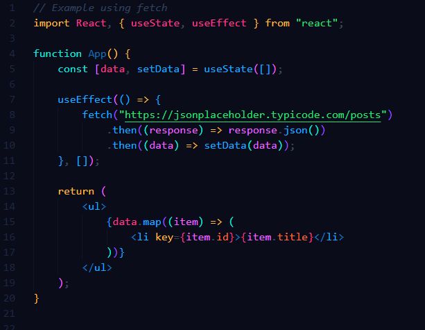 Ayman Dandan on LinkedIn: #100daysofcode #react #datafetching #fetchapi ... Ayman Dandan on LinkedIn: #100daysofcode #react #datafetching #fetchapi ...