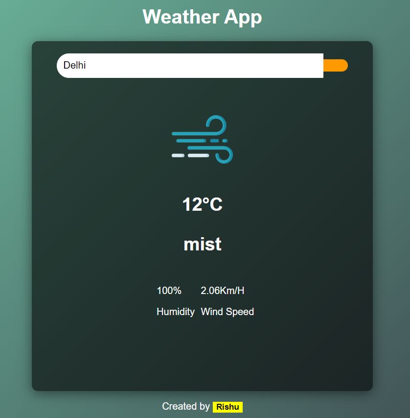 Rishu Kumar on LinkedIn: #html #css #javascript #weatherapp # ... Rishu Kumar on LinkedIn: #html #css #javascript #weatherapp # ...