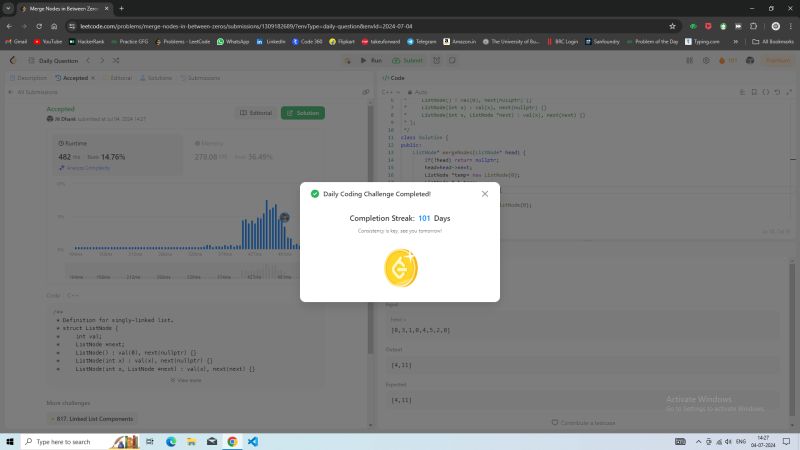 Jit Dhank on LinkedIn: #leetcode #day101 #dsa Jit Dhank on LinkedIn: #leetcode #day101 #dsa