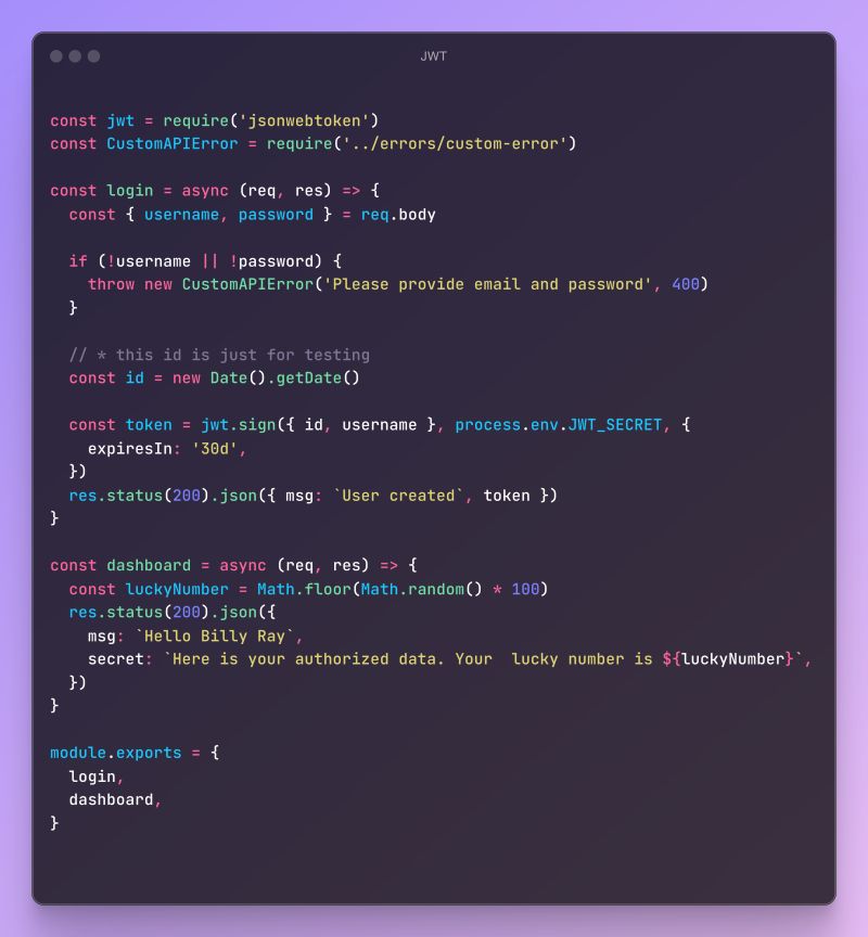 Dina Fine on LinkedIn: #json #node #express #authentication # ... Dina Fine on LinkedIn: #json #node #express #authentication # ...