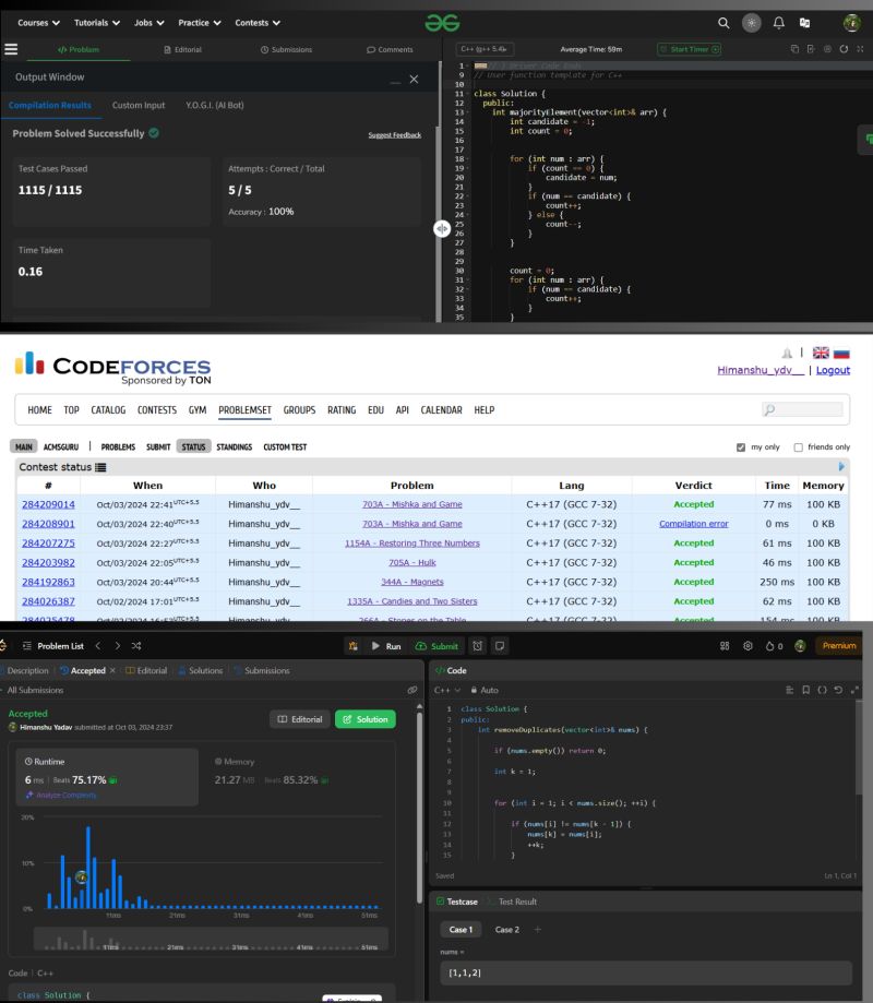 HIMANSHU YADAV on LinkedIn: #drgviswanathan #100daysofcode #leetcode # ... HIMANSHU YADAV on LinkedIn: #drgviswanathan #100daysofcode #leetcode # ...