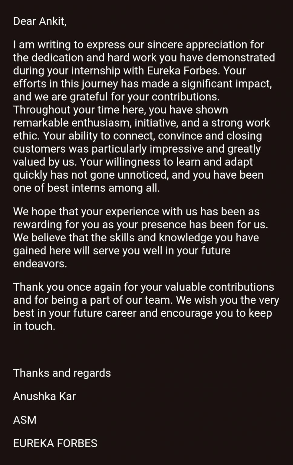 Ankit Upadhyay on LinkedIn: #grateful #internship #learningjourney # ... Ankit Upadhyay on LinkedIn: #grateful #internship #learningjourney # ...