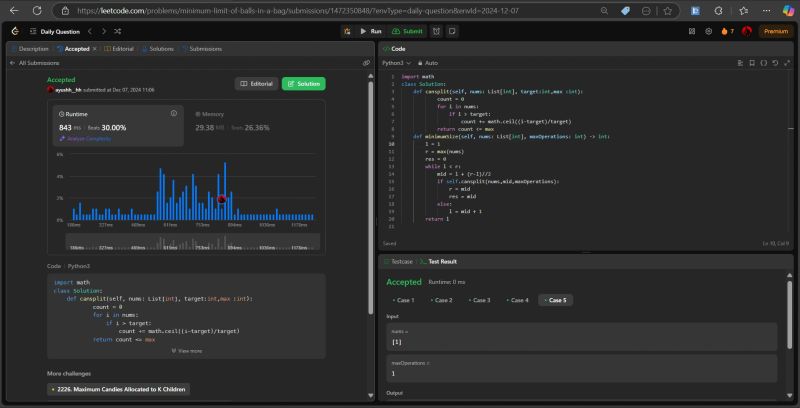 Ayush Singh on LinkedIn: #leetcode #python #rustlang #binarysearch # ... Ayush Singh on LinkedIn: #leetcode #python #rustlang #binarysearch # ...