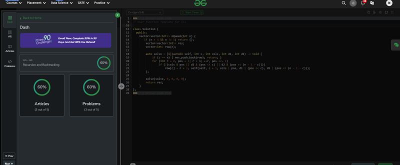 #backtracking #nqueens #recursion #geekstreak2024 #gfg160 #womenintech ... #backtracking #nqueens #recursion #geekstreak2024 #gfg160 #womenintech ...