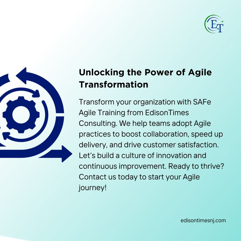 EdisonTimes Consulting LLC on LinkedIn: Unlocking the Power of Agile ... EdisonTimes Consulting LLC on LinkedIn: Unlocking the Power of Agile ...