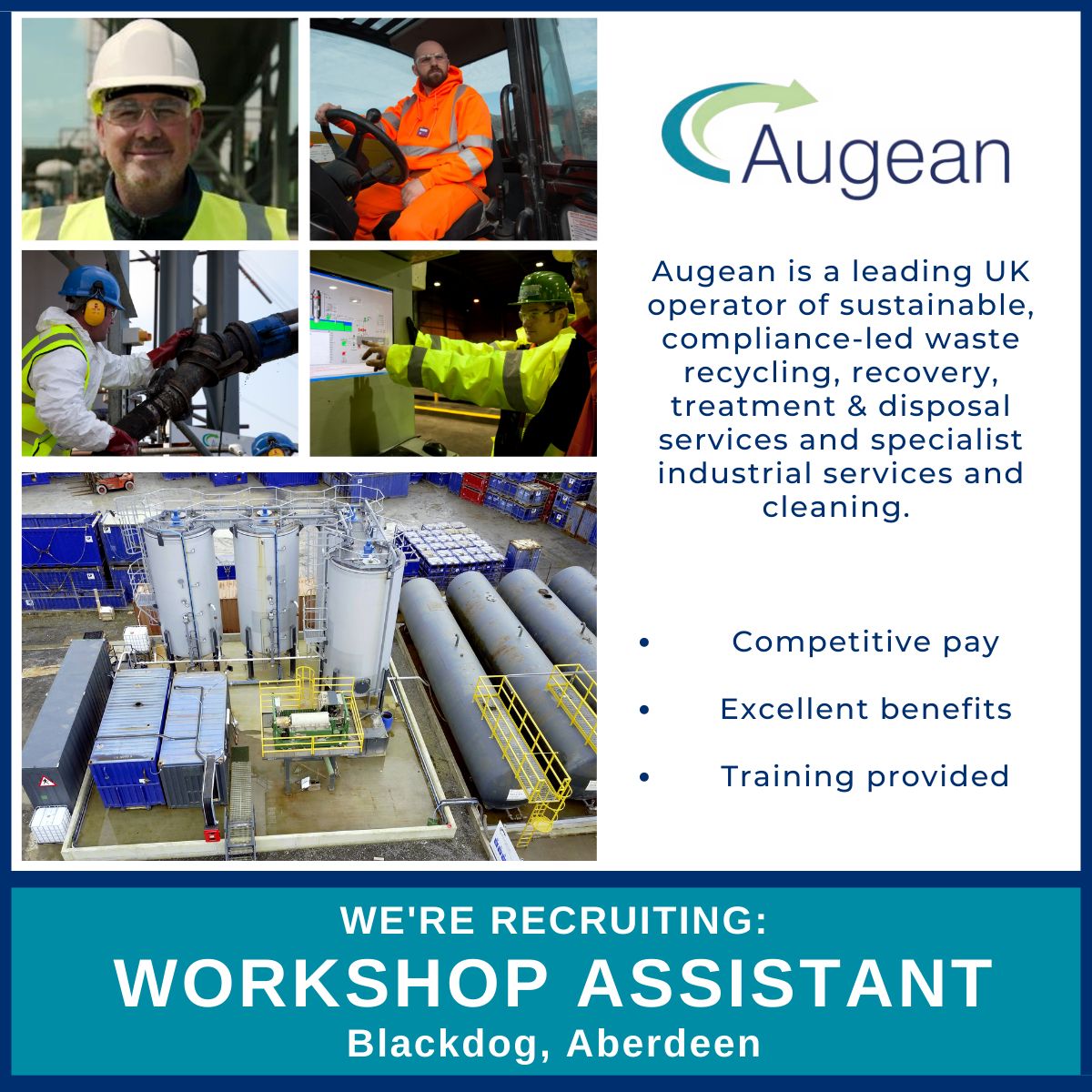 Augean on LinkedIn: #augean #wastemanagement #vacancies #opportunity Augean on LinkedIn: #augean #wastemanagement #vacancies #opportunity