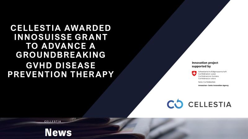Cellestia Biotech on LinkedIn: Cellestia Biotech is proud to announce ... Cellestia Biotech on LinkedIn: Cellestia Biotech is proud to announce ...