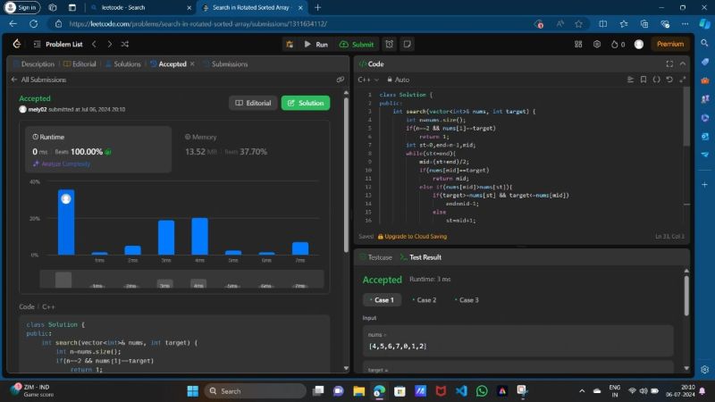 MEIYAZHAGAN M on LinkedIn: DAY 33 of problem solving in leetcode ... MEIYAZHAGAN M on LinkedIn: DAY 33 of problem solving in leetcode ...