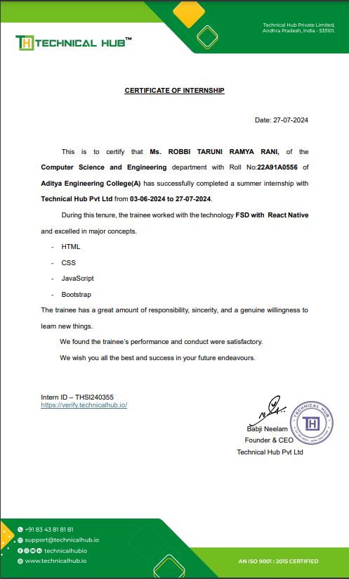 Robbi Taruni Ramya Rani on LinkedIn: #html #css #javascript #bootstrap ... Robbi Taruni Ramya Rani on LinkedIn: #html #css #javascript #bootstrap ...