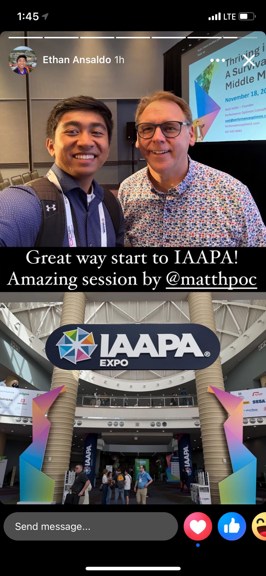 Matt Heller, ICAE on LinkedIn: #iaapaexpo Matt Heller, ICAE on LinkedIn: #iaapaexpo