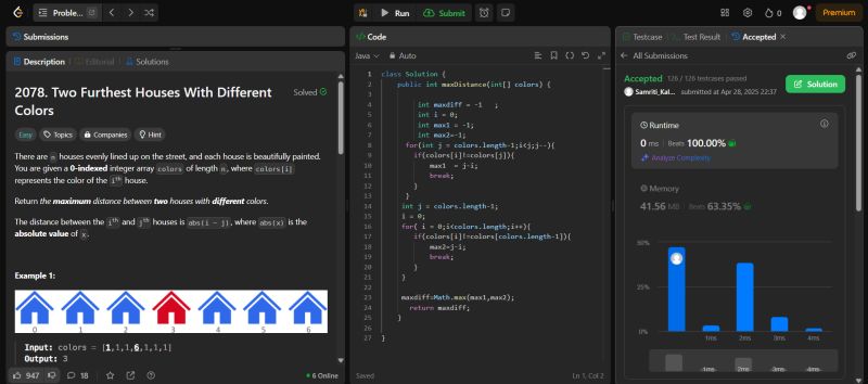 #leetcode #problemsolving #java #codingjourney #keeplearning… | Samriti ... #leetcode #problemsolving #java #codingjourney #keeplearning… | Samriti ...