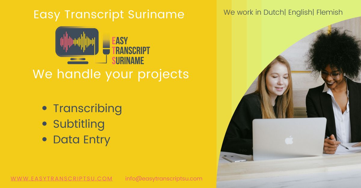 Easy Transcript Suriname on LinkedIn: #team #project #data #projects # ... Easy Transcript Suriname on LinkedIn: #team #project #data #projects # ...