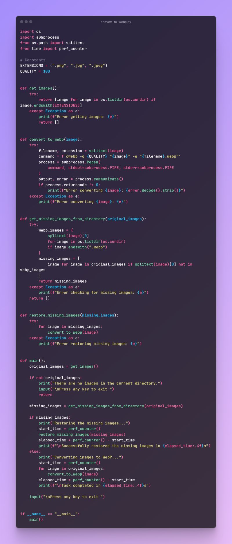 Mike Odnis on LinkedIn: 🚀 Automating Image Optimization with Python! 🚀 ... Mike Odnis on LinkedIn: 🚀 Automating Image Optimization with Python! 🚀 ...