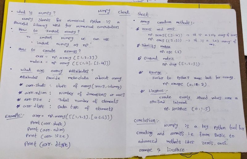 Bhanu Prakash Ravula on LinkedIn: #python #numpy Bhanu Prakash Ravula on LinkedIn: #python #numpy