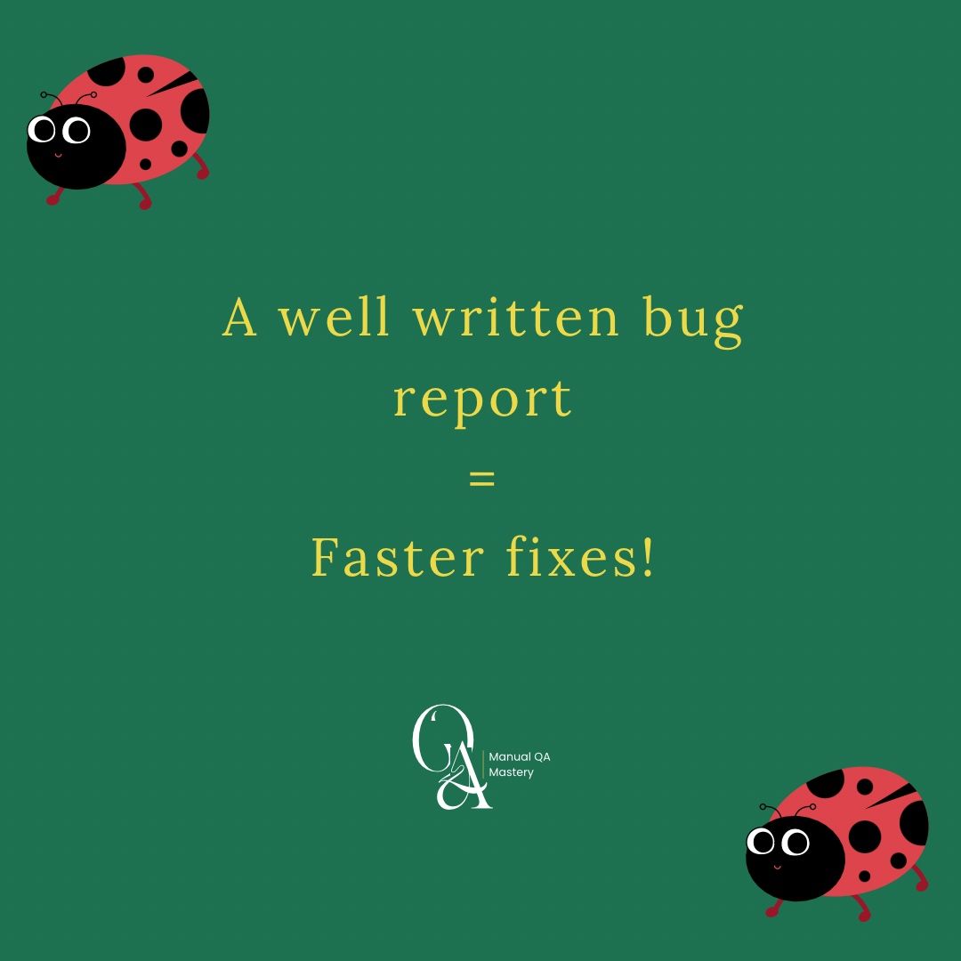 #qa #bugreporting #softwaretesting #testingtips #qualitymatters ... #qa #bugreporting #softwaretesting #testingtips #qualitymatters ...
