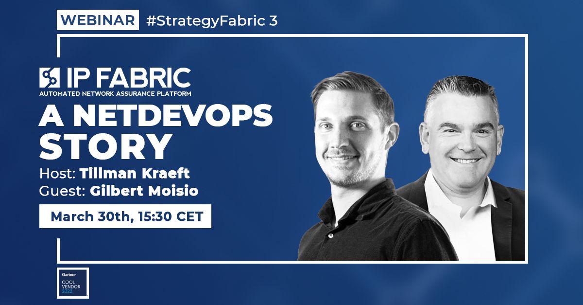 IP Fabric on LinkedIn: #networkassurance #netdevops #strategyfabric IP Fabric on LinkedIn: #networkassurance #netdevops #strategyfabric