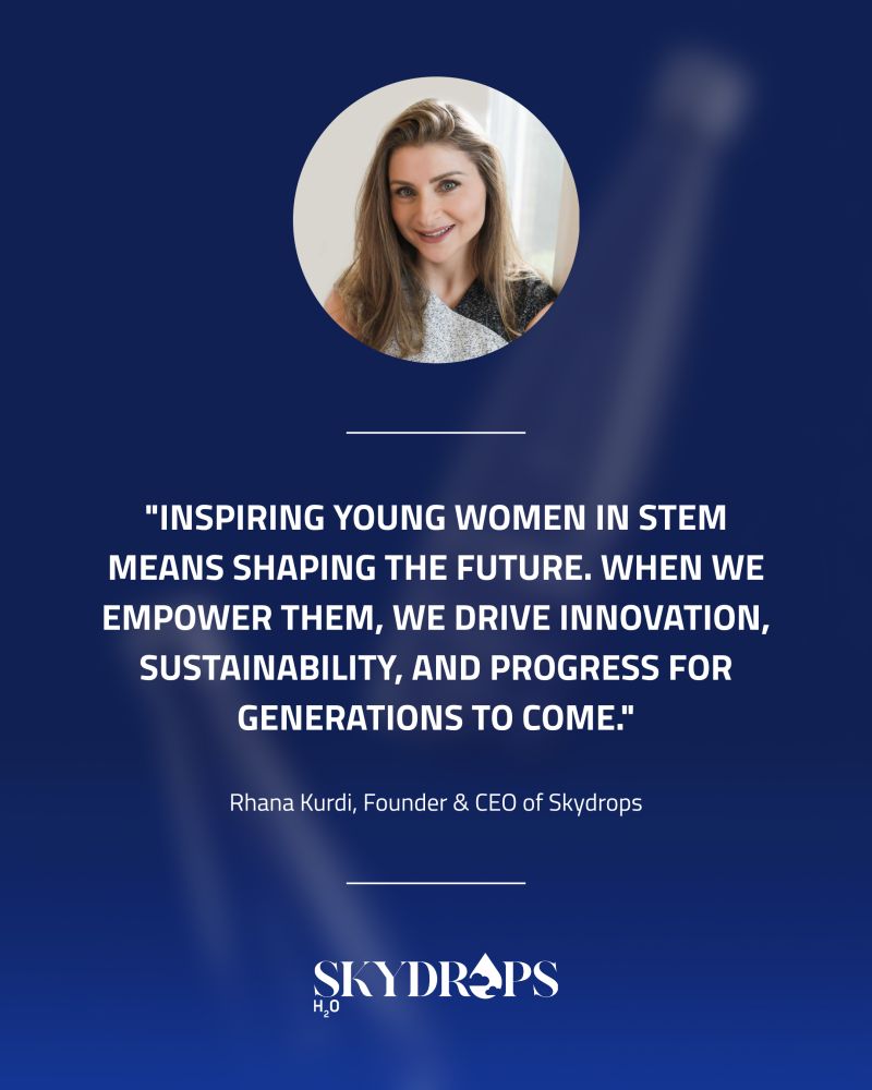 #stem #womenintech #innovation #leadership #skydrops #qatar #doha ... #stem #womenintech #innovation #leadership #skydrops #qatar #doha ...