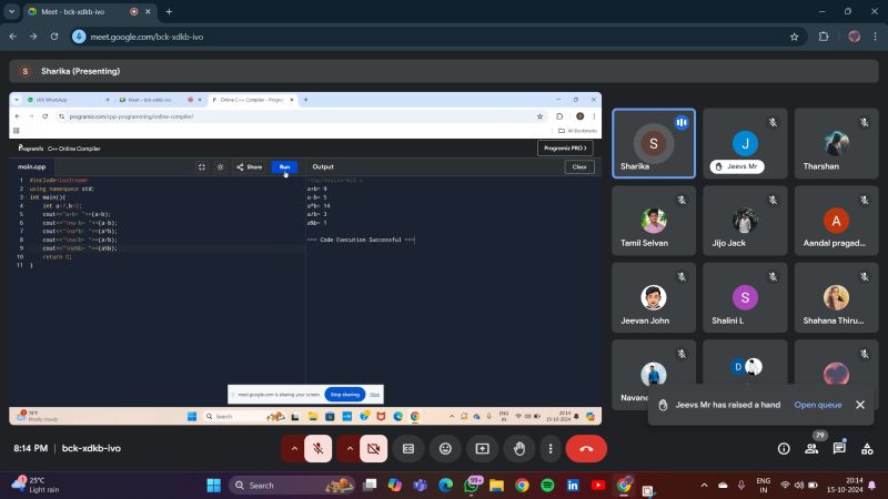 Rackhata Parthiban on LinkedIn: #cpp #coding #programming #techtrio # ... Rackhata Parthiban on LinkedIn: #cpp #coding #programming #techtrio # ...