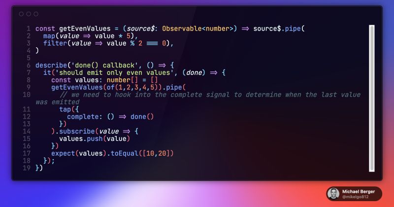 Michael Berger on LinkedIn: #rxjs #angular Michael Berger on LinkedIn: #rxjs #angular