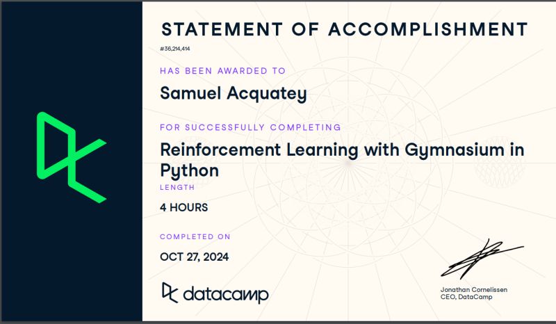 Samuel Kingsley Acquatey on LinkedIn: 🌟 Achievement Unlocked: Mastering ... Samuel Kingsley Acquatey on LinkedIn: 🌟 Achievement Unlocked: Mastering ...