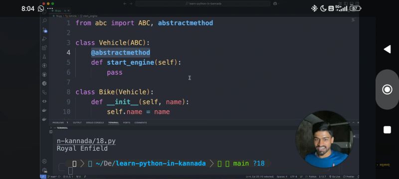 Sneha Gulagond on LinkedIn: #pythonprogramming #oop #codingjourney # ... Sneha Gulagond on LinkedIn: #pythonprogramming #oop #codingjourney # ...