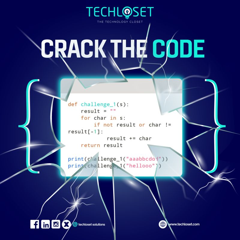 How to streamline strings in Python codechallenge | TechloSet Solutions ... How to streamline strings in Python codechallenge | TechloSet Solutions ...