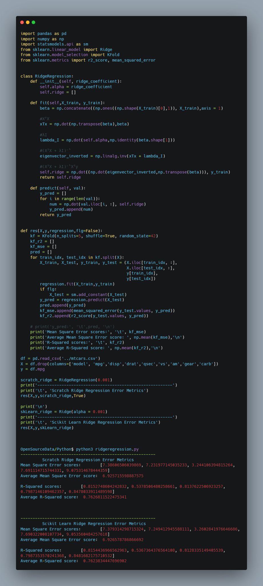 Rozell Dixon, MSE on LinkedIn: #machinelearning #ridgeregression # ... Rozell Dixon, MSE on LinkedIn: #machinelearning #ridgeregression # ...