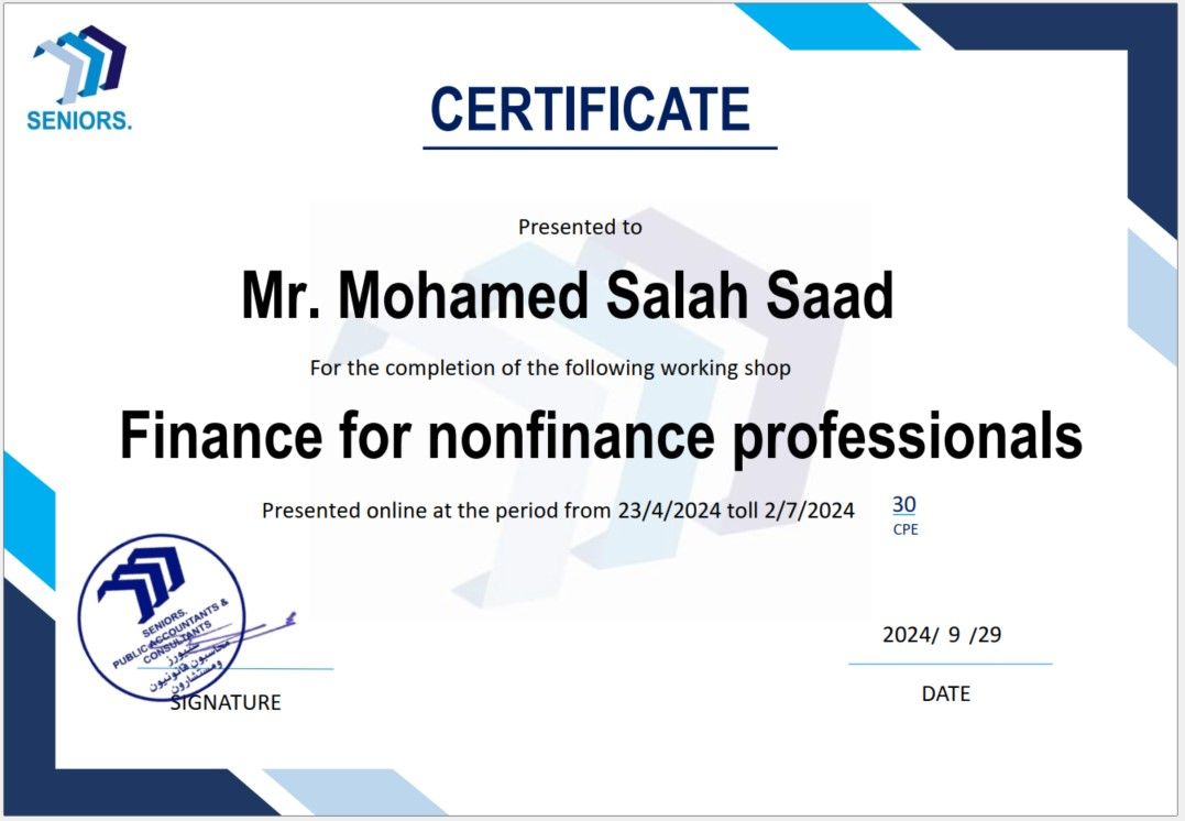 Mohamed Salah Saad , MBA , CISCC ,CISCM ,CISCP on LinkedIn: I am ... Mohamed Salah Saad , MBA , CISCC ,CISCM ,CISCP on LinkedIn: I am ...
