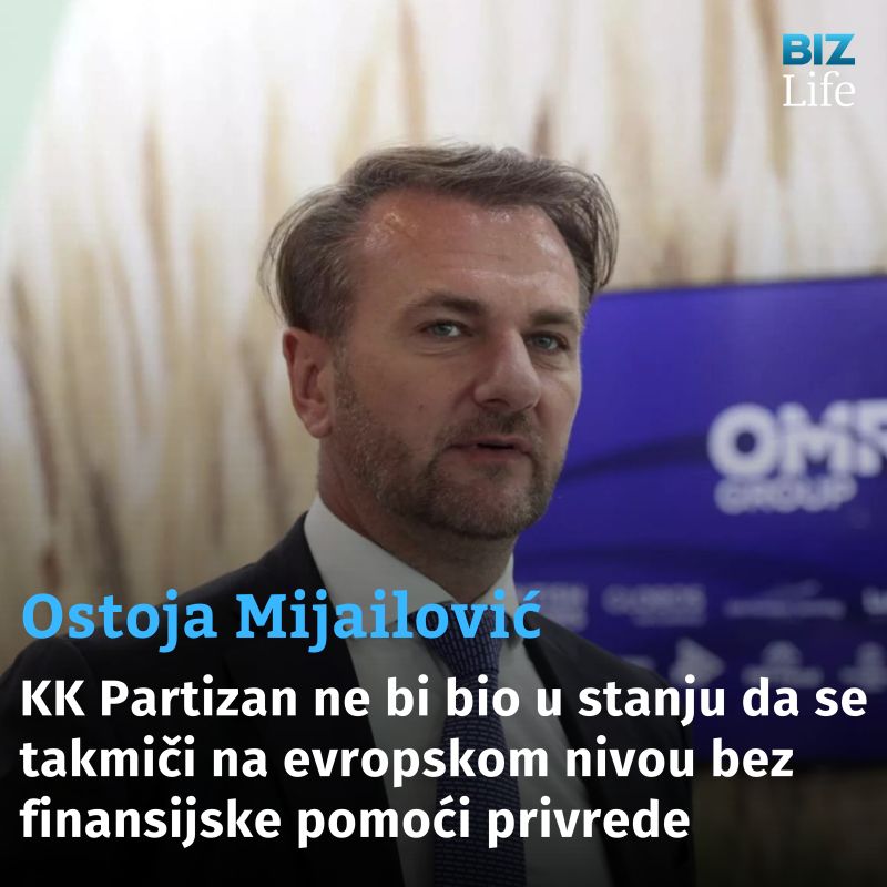 BIZLife on LinkedIn: Mijailović: KK Partizan ne bi bio u stanju da se ... BIZLife on LinkedIn: Mijailović: KK Partizan ne bi bio u stanju da se ...