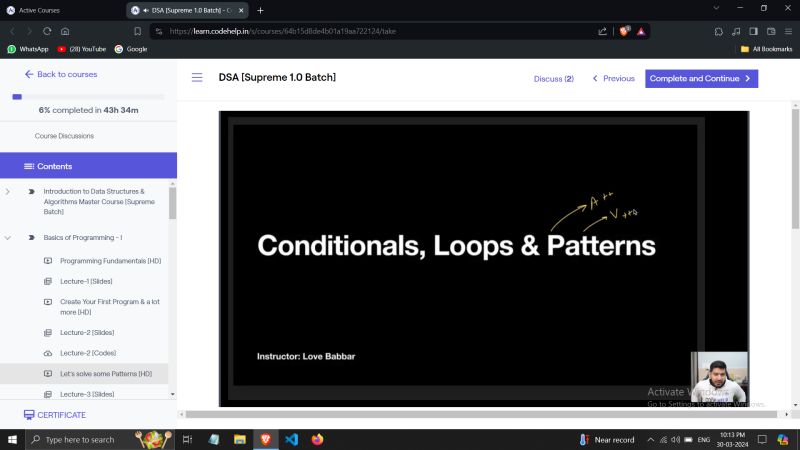 Starting DSA from scratch with Love Babbar Sir | Rohan Walunj posted on ... Starting DSA from scratch with Love Babbar Sir | Rohan Walunj posted on ...