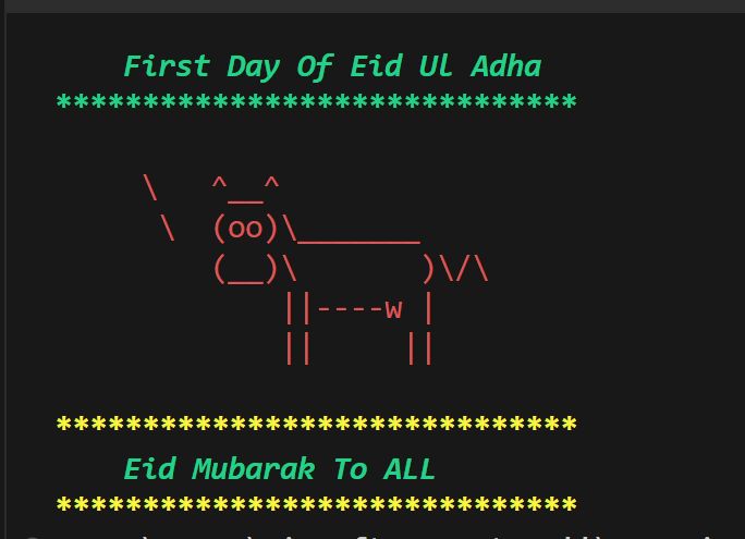 Ayesha Iqbal on LinkedIn: #eidmubarak #typescript #coding #developer # ... Ayesha Iqbal on LinkedIn: #eidmubarak #typescript #coding #developer # ...
