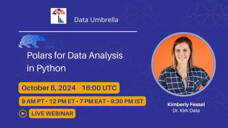 Kimberly Fessel, PhD on LinkedIn: #polars #pandas #pyspark #datascience ... Kimberly Fessel, PhD on LinkedIn: #polars #pandas #pyspark #datascience ...