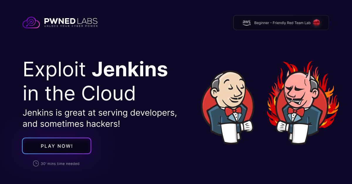 Learn how to protect Jenkins in the Cloud | Pwned Labs posted on the ... Learn how to protect Jenkins in the Cloud | Pwned Labs posted on the ...