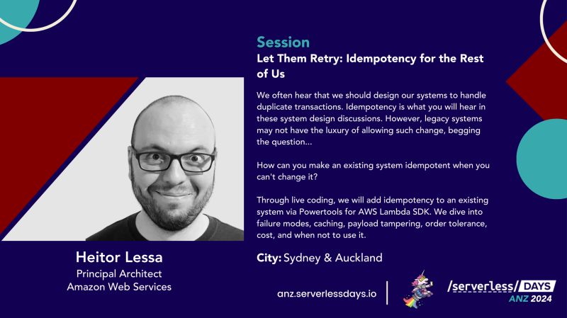 ServerlessDays ANZ on LinkedIn: First up in our ServerlessDays ANZ ... ServerlessDays ANZ on LinkedIn: First up in our ServerlessDays ANZ ...