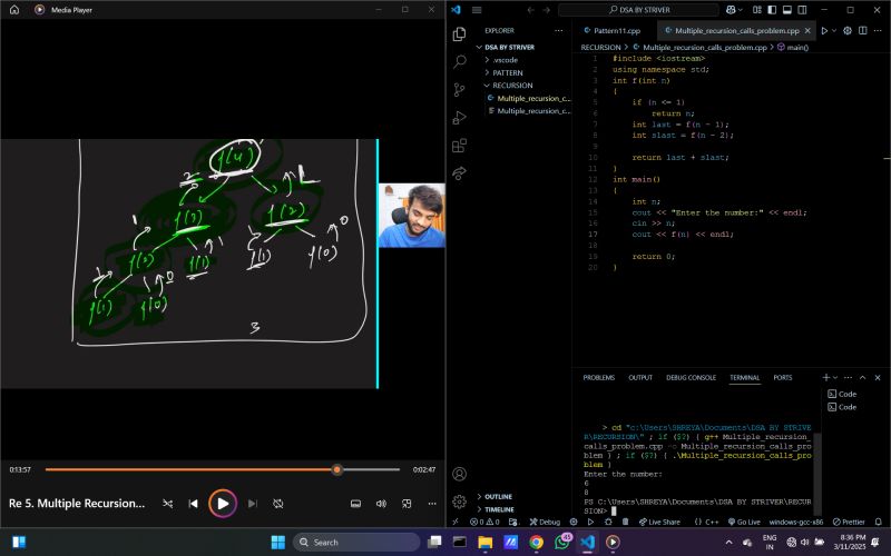 #100daysofcode #100daysofcode #recursion #fibonacci #coding #cplusplus ... #100daysofcode #100daysofcode #recursion #fibonacci #coding #cplusplus ...