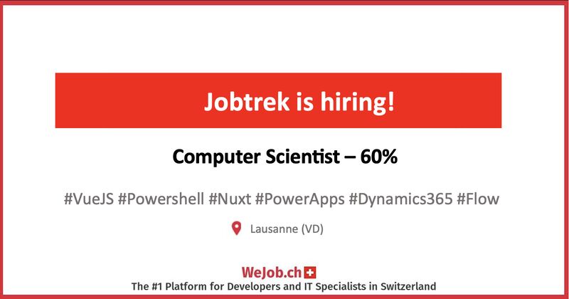 WeJob on LinkedIn: #vuejs #powershell #nuxt #powerapps #dynamics365 # ... WeJob on LinkedIn: #vuejs #powershell #nuxt #powerapps #dynamics365 # ...
