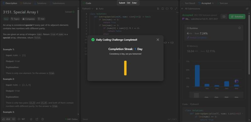 Marvellous Adetunji on LinkedIn: #100daysofcode #dsa #leetcode #python Marvellous Adetunji on LinkedIn: #100daysofcode #dsa #leetcode #python