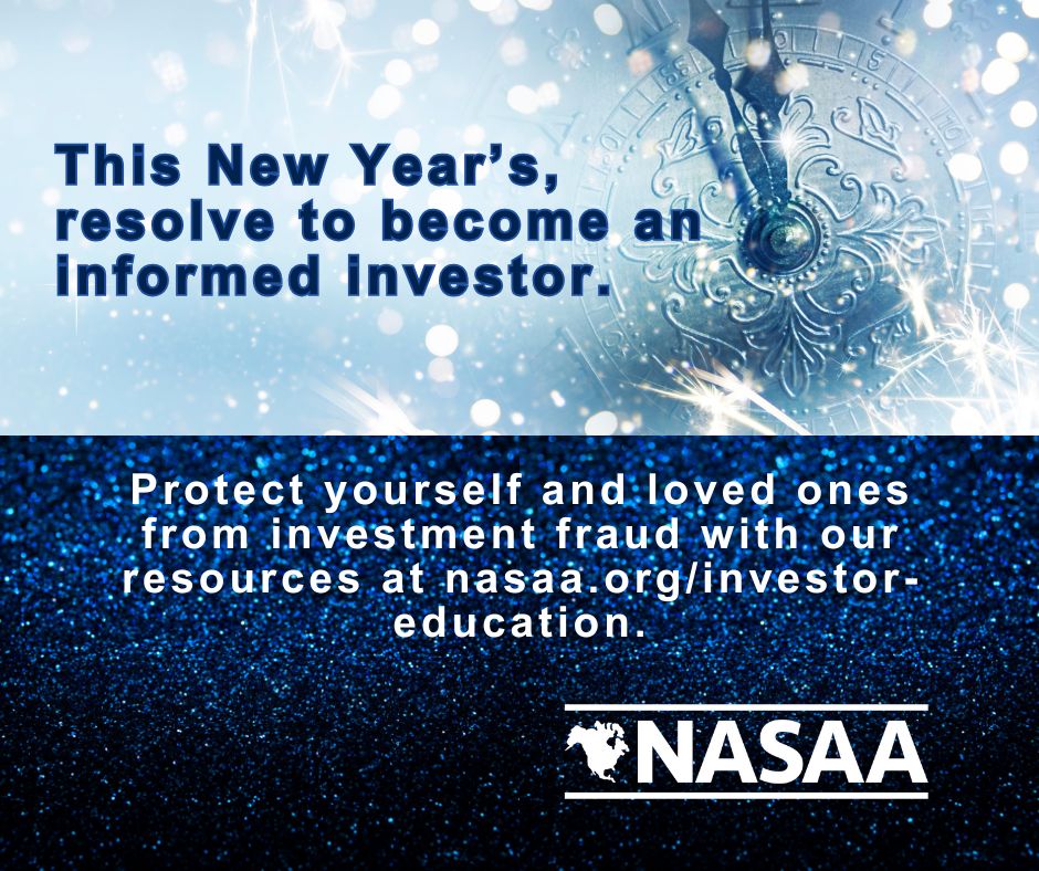 NASAA on LinkedIn: Have you set your investor resolutions for 2025 ... NASAA on LinkedIn: Have you set your investor resolutions for 2025 ...