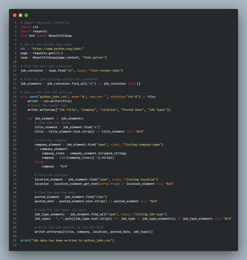 David Caleb Chaparro Orozco on LinkedIn: #webscraping #python # ... David Caleb Chaparro Orozco on LinkedIn: #webscraping #python # ...