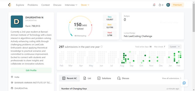 #leetcode #problemsolving #codingjourney #dsa #consistencymatters ... #leetcode #problemsolving #codingjourney #dsa #consistencymatters ...