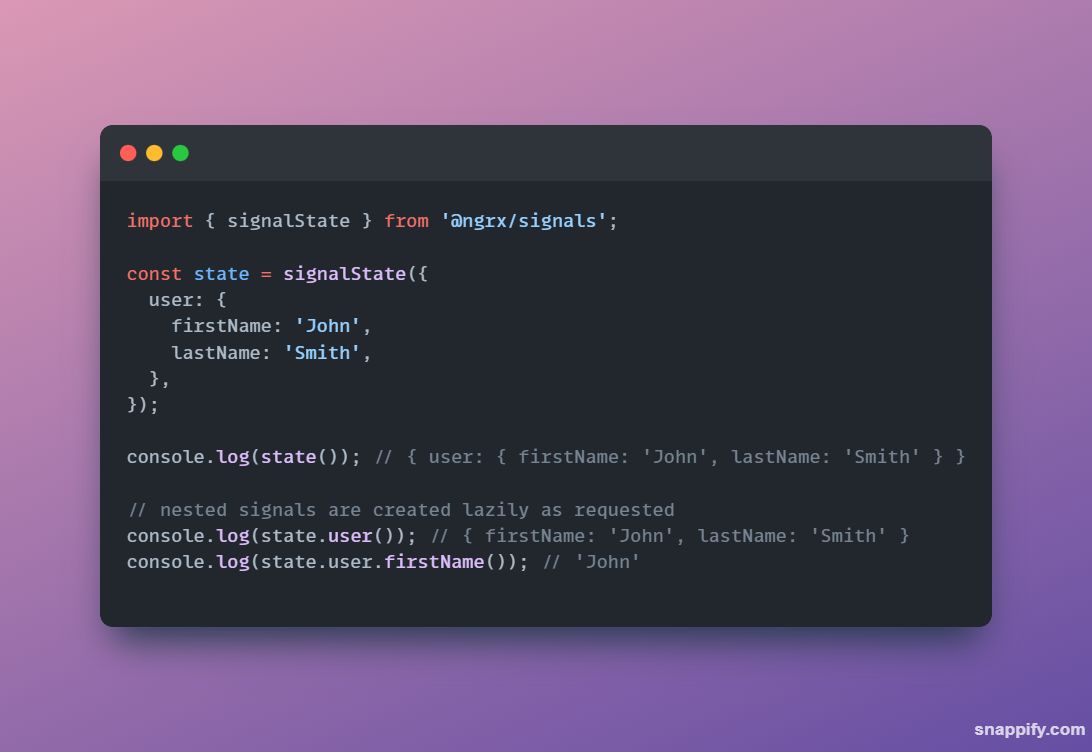 Marko Stanimirović on LinkedIn: I've updated the NgRx Signals prototype ... Marko Stanimirović on LinkedIn: I've updated the NgRx Signals prototype ...