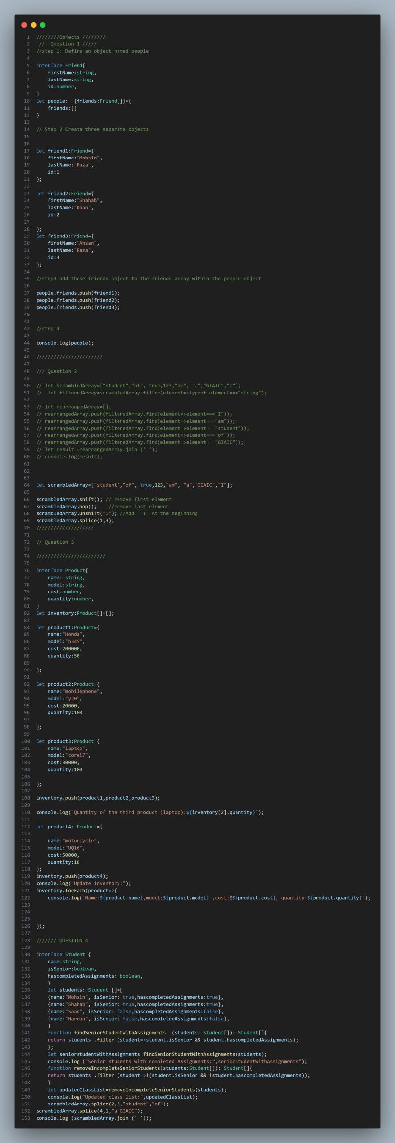 Coding challenge: TypeScript aliases for real-world scenarios | Mohsin ... Coding challenge: TypeScript aliases for real-world scenarios | Mohsin ...