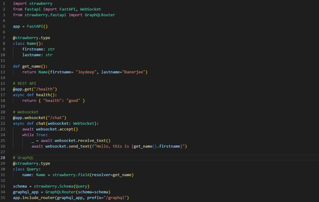 Joydeep Banerjee on LinkedIn: #pythonprogramming #restapi #graphql # ... Joydeep Banerjee on LinkedIn: #pythonprogramming #restapi #graphql # ...