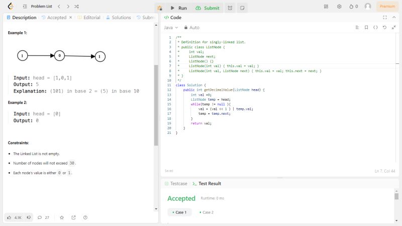 Day 2 of LeetCode Challenge: Solving a problem | Buvan Raj posted on ... Day 2 of LeetCode Challenge: Solving a problem | Buvan Raj posted on ...